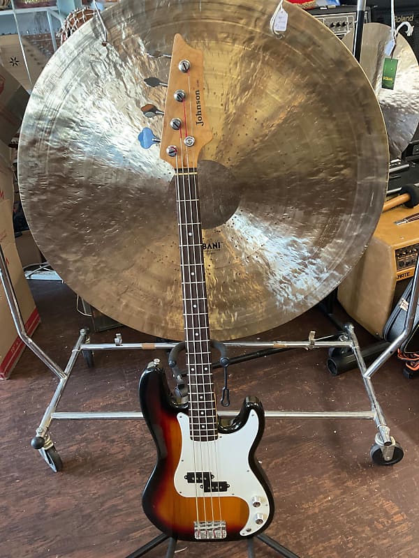 Johnson by AXL 4 String Bass Guitar- Tobacco Burst | Reverb