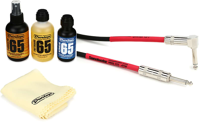 Dunlop 6504 Guitar Tech Care Kit Bundle with Pro Co EGL-10 | Reverb