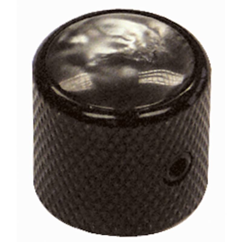 Guitar Tech Control Knobs ~ Black/Black Pearloid | Reverb