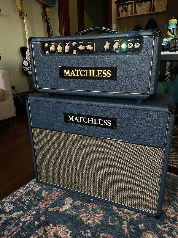 Matchless HC-30 + ESD-212 Navy Blue - 2023 | Reverb