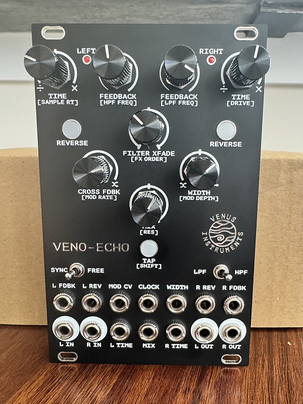 Venus Instruments VENO-ECHO Eurorack Advanced Stereo Delay | Reverb