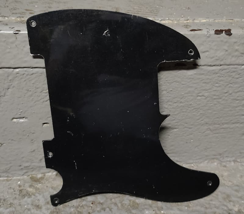 Pickguard Esquire black guard 5 Hole type début 50's | Reverb