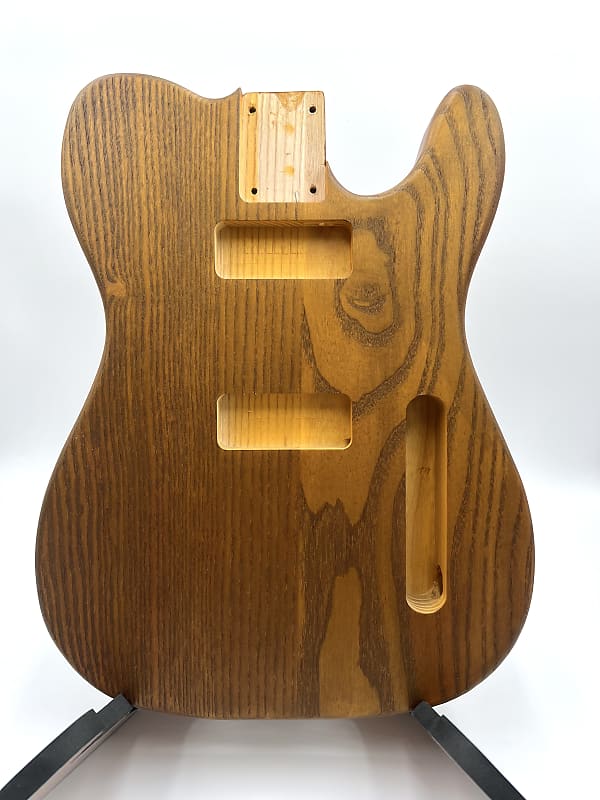 Warmtone Custom Guitars Tele Body “Golden Ash” Telecaster p90 | Reverb