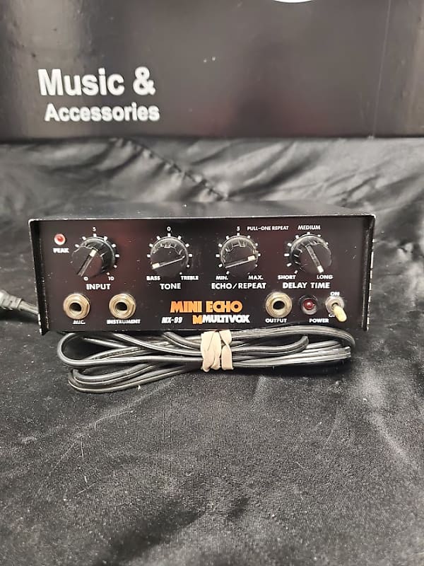Multivox MX-99 Mini Echo Delay/Reverb Outboard Effects Unit | Reverb