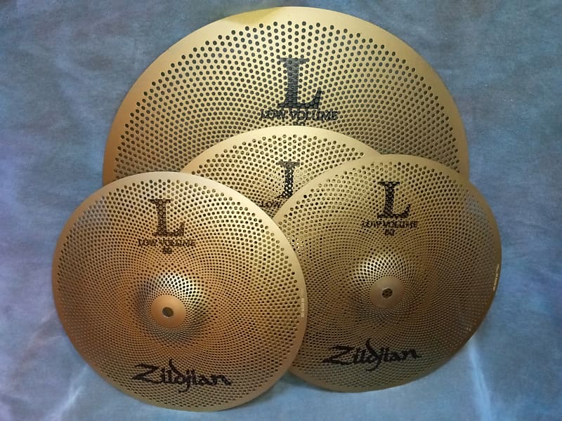 Zildjian L80 Low Volume Cymbal Package - 14" Crash, 18" Ride, | Reverb