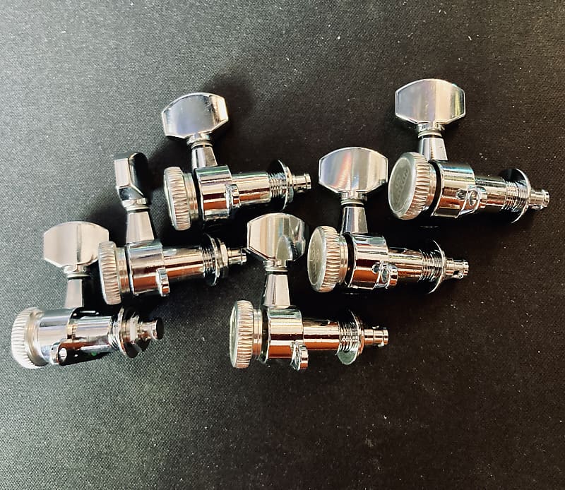 Gotoh Chrome Locking Machine Heads SG360-07-MGT 6 In Line | Reverb