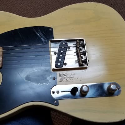Original Senn Pomona LEFTY Esquire 2018 Relic Blonde | Reverb
