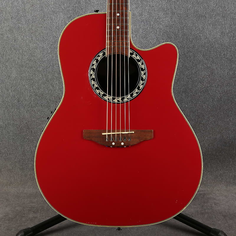 Ovation Applause Standard AB24 - Metallic Red - 2nd Hand | Reverb