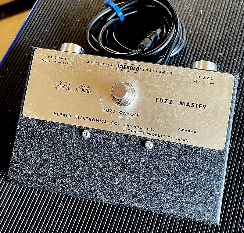 1960's Rare Herald Electronics AM-44A Fuzz Master - Melos | Reverb