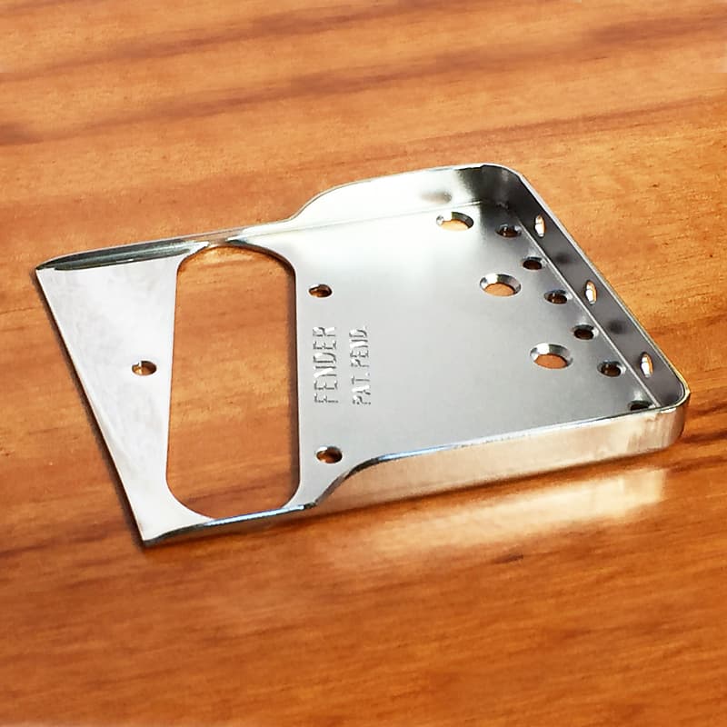Fender Telecaster Custom Vintage Style Bridge Plate w/ | Reverb UK