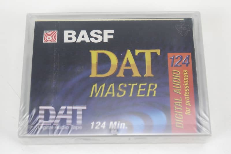 BASF DAT Master 124 Digital Recording Tape - SEALED | Reverb