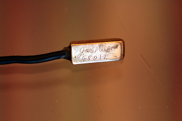 Joe Mills Acoustic Guitar Internal Condenser Mic | Reverb