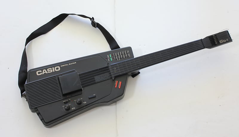 Vintage Casio DG 1 Synthesizer Digital Guitar Keytar Synth | Reverb