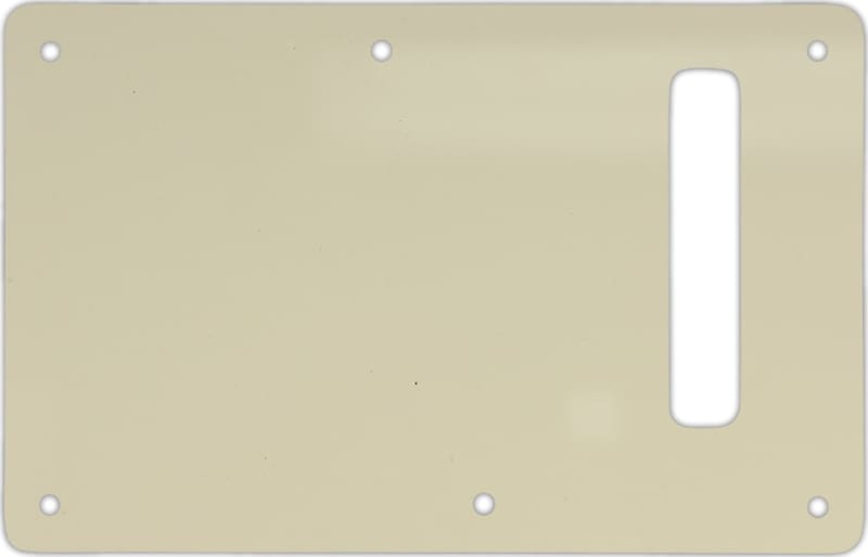 WD Custom Pickguards Backplate For Modern Fender Stratocaster | Reverb