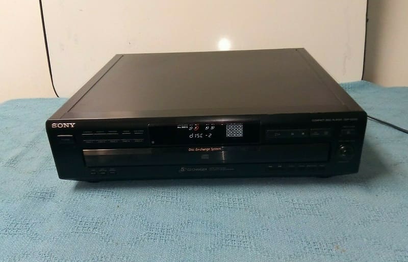 Sony CDP CE315 Compact Disc Player With 5 CD Changer Carousel | Reverb