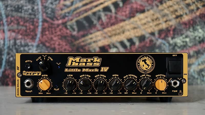 Mark Bass Little Mark IV 500-watt Bass Head | Reverb