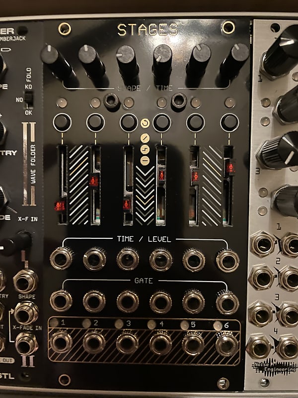 Momo Modular Stages Mutable Instruments Clone 2023 - Black | Reverb