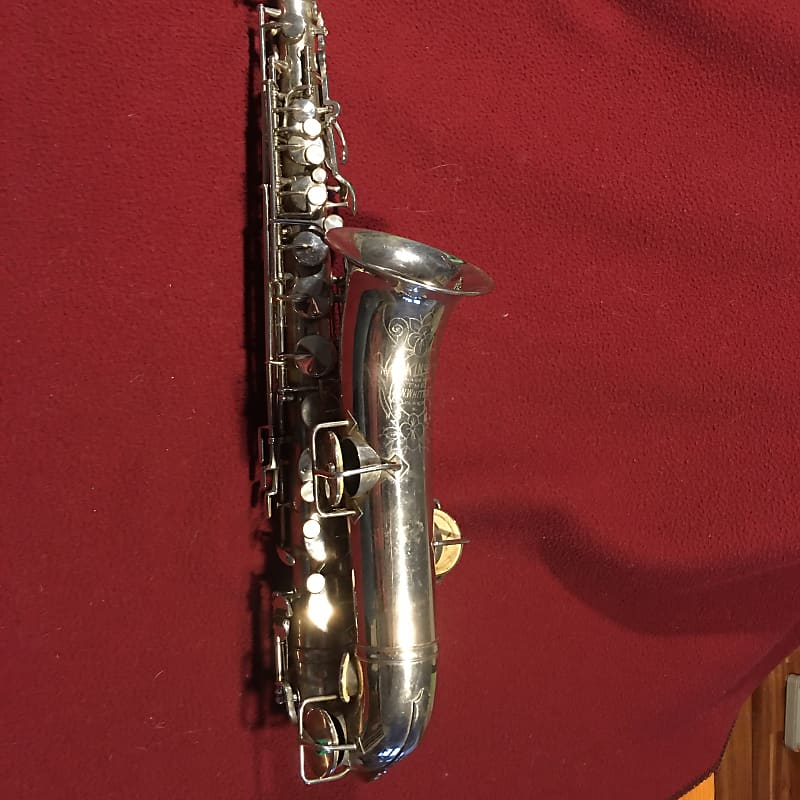 King C Melody Saxophone 1927 Silver | Reverb