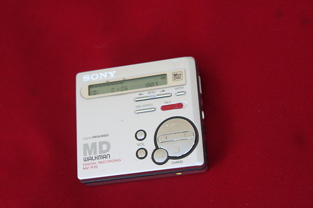 Sony MZ-R70 Portable Minidisc Recorder | Reverb