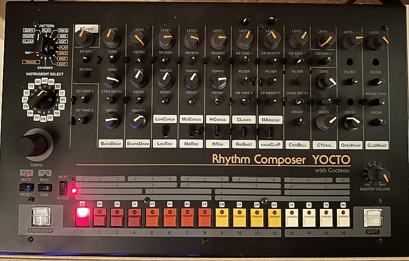 E-Licktronic Yocto with Cocteau mod RARE (DIY TR-909 with | Reverb UK