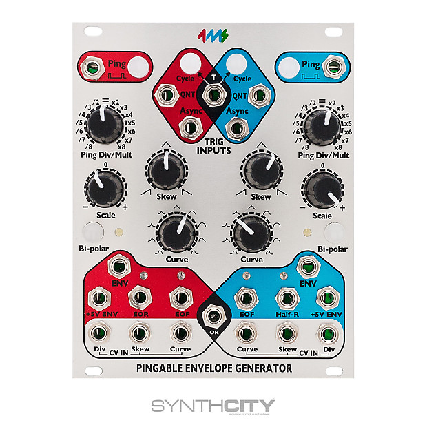 4MS Pingable Envelope Generator PEG Eurorack Module | Reverb