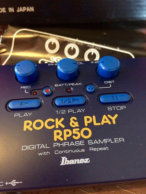 Ibanez RP50 Rock & Play Guitar Trainer, Recorder - 80s | Reverb España