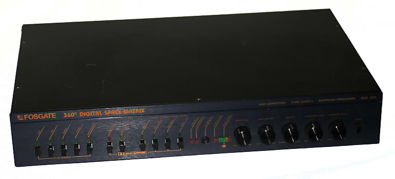 Fosgate 360 Digital Space Matrix 7.1 Dolby Surround Audio | Reverb