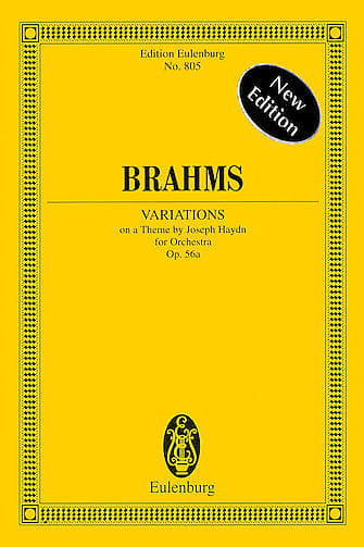Variations On A Theme By Joseph Haydn Op 56A Edition | Reverb