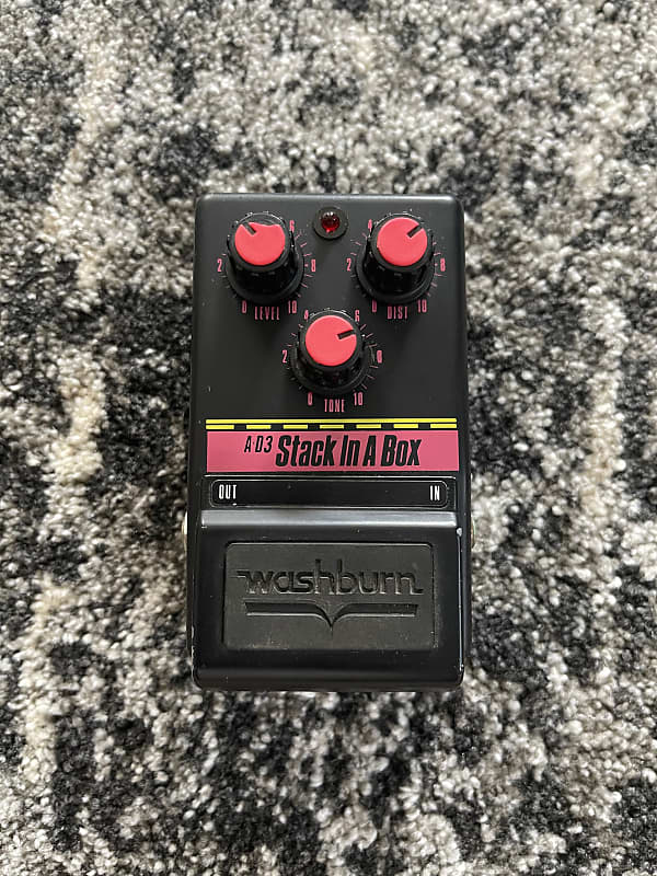 Washburn A-D3 Stack In The Box Distortion Rare Vintage Guitar | Reverb