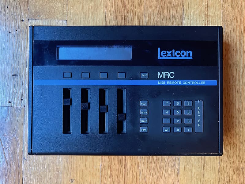 Lexicon MRC mid 1980's - Black | Reverb