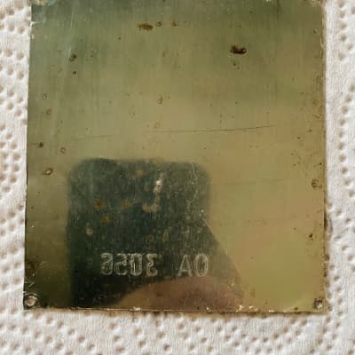 Orange OR120 1972-73 serial number badge | Reverb