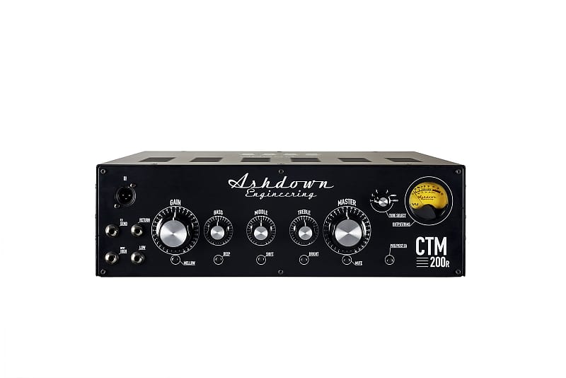 Ashdown CTM-200R 200 Watt All Valve Rackmount Bass Amplifier | Reverb