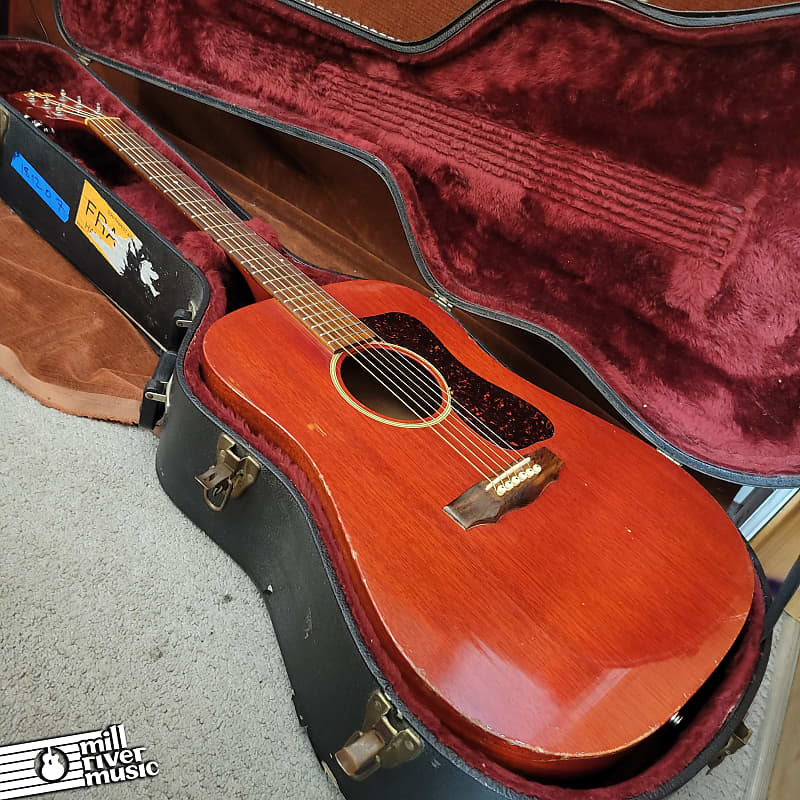 Guild D15-WGR with K&K Pure Mini Pickup c. 1992 /OHSC Used | Reverb