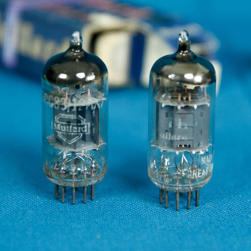 Pair of Early 1960s Mullard UK I61 ECC83 12AX7 Vintage | Reverb