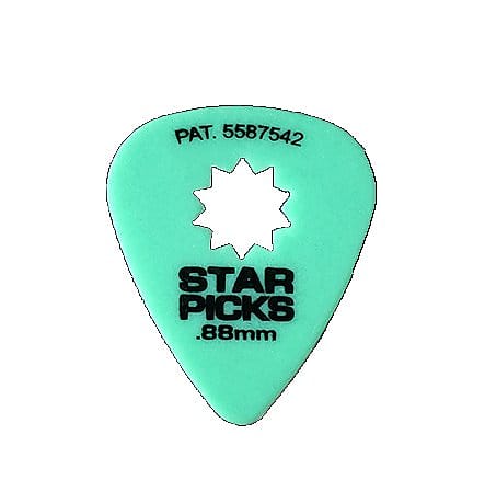 Everly Star Picks, .88 mm, 12 Pack | Reverb
