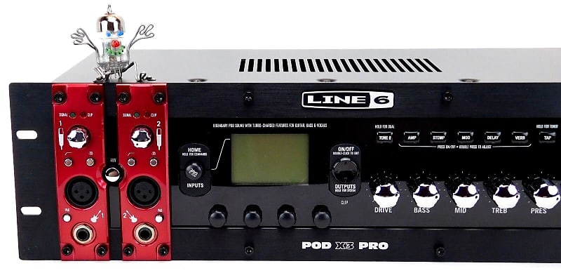 Line 6 Pod X3 Pro Guitar Amp Modeler Rack + Neuwertig + | Reverb UK