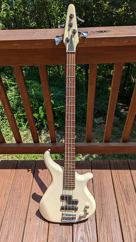Tune Original Japan 4 String Bass 1987 - Pearlescent White | Reverb