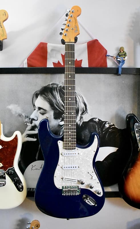 Custom 1997 Squier Stratocaster (Made In Korea) with Upgrades | Reverb