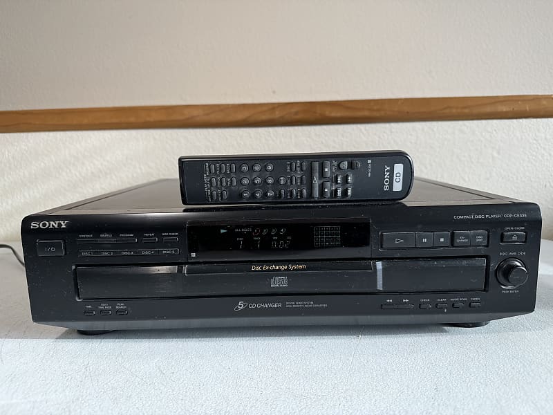 Sony CDP-CE335 CD Changer 5 Compact Disc Player HiFi Stereo | Reverb