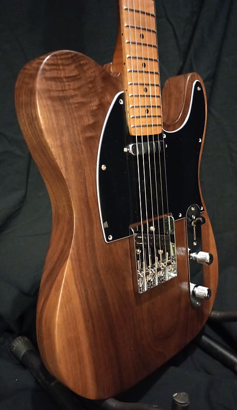 SOLD!! Custom Telecaster 1 Pc. Walnut SALE!!! | Reverb