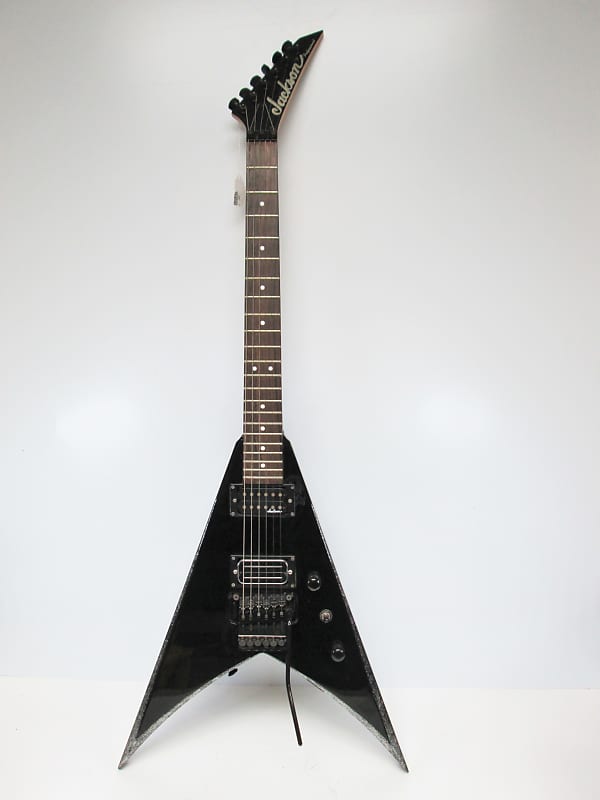 1996 Jackson Performer V Black - w/ Fitted Case | Reverb