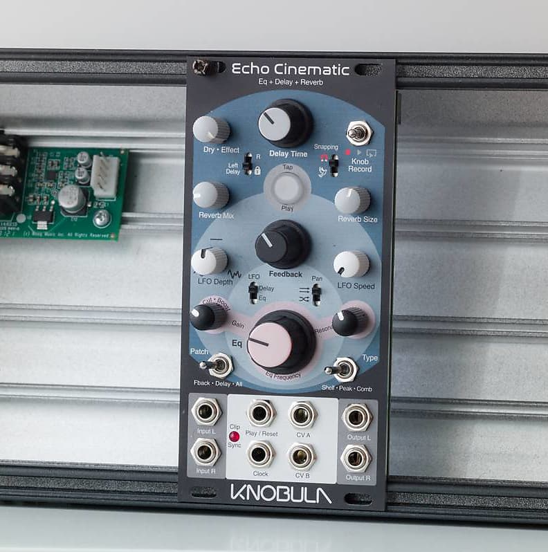 Knobula Echo Cinematic Eurorack Module | Reverb