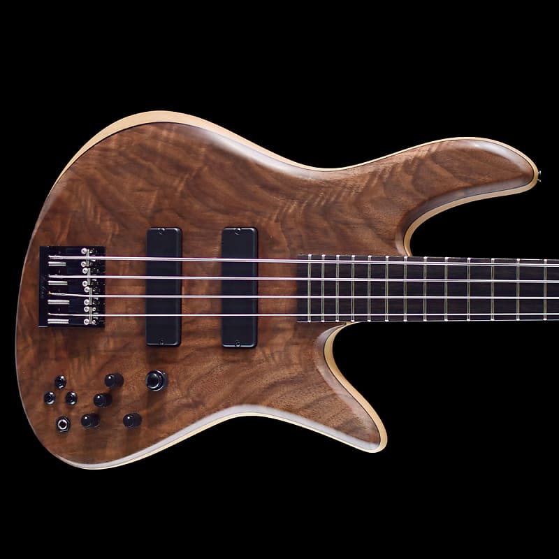 Fodera Emperor 4 Bolt-On 2023 - Walnut Curly | Reverb