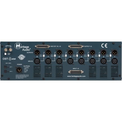 Heritage Audio OST-8 ADAT 8-Slot 500-Series Rack Frame | Reverb