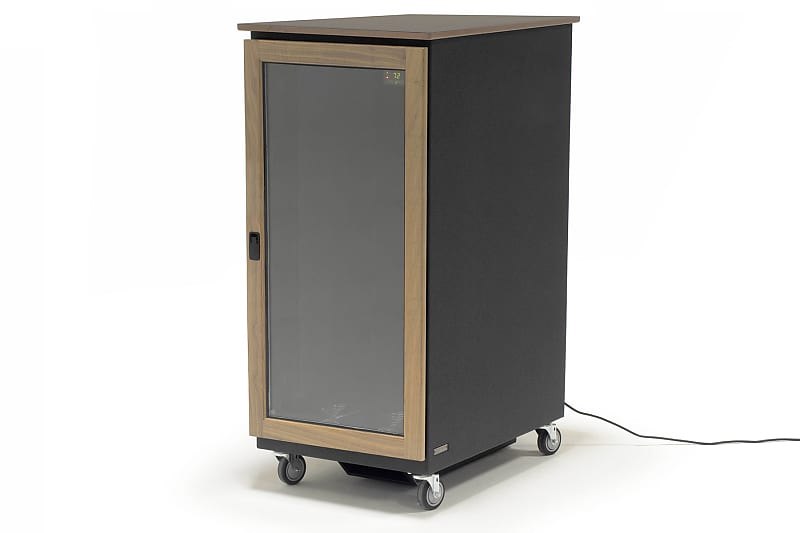 Argosy IsoBox PRO24 | 24RU Sound Isolation Cabinet (Natural | Reverb