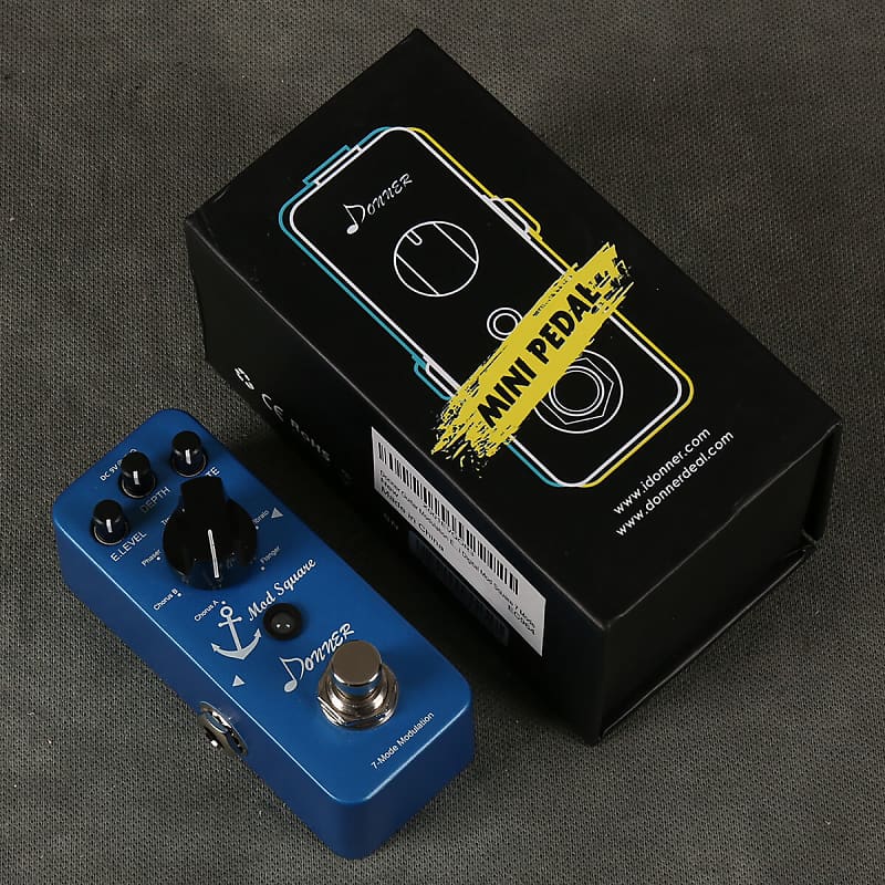 Donner Mod Square Modulation FX Pedal w/Box - 2nd Hand | Reverb