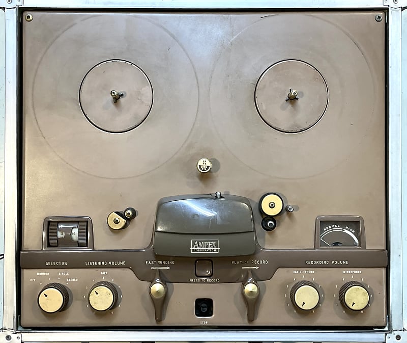 Ampex 960 late 1950s - Tan, grey case | Reverb