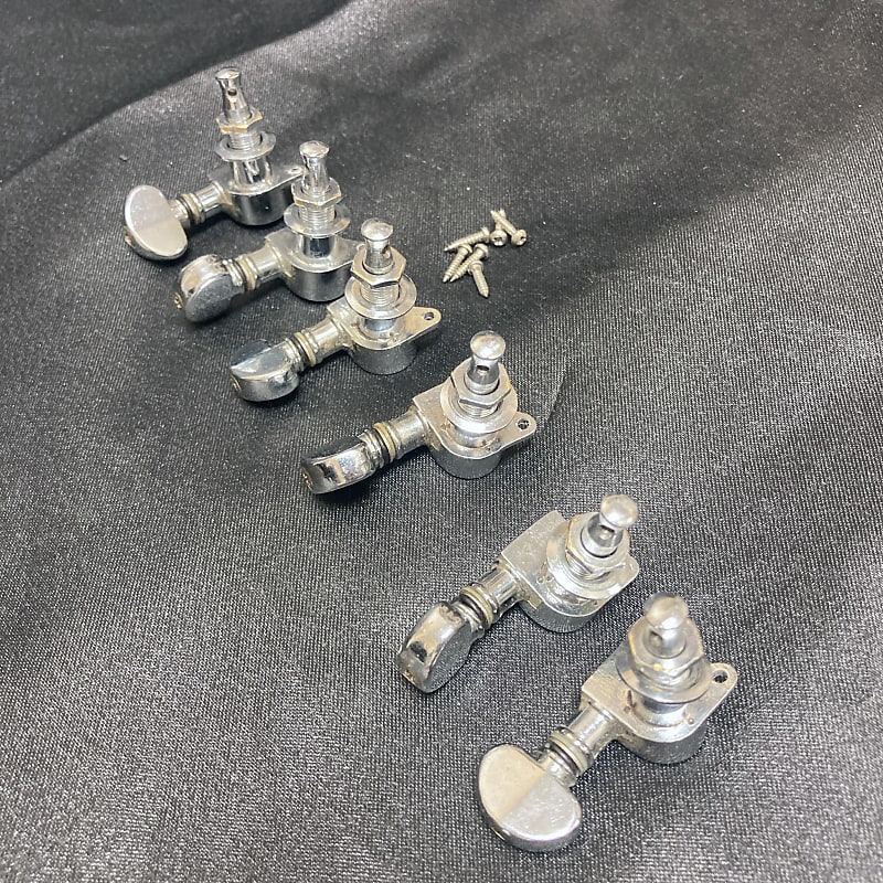 Grover Mini Tuners Set of 6 In Line | Reverb