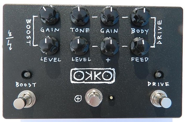 Okko Boostmonster two channel overdrive and booster | Reverb