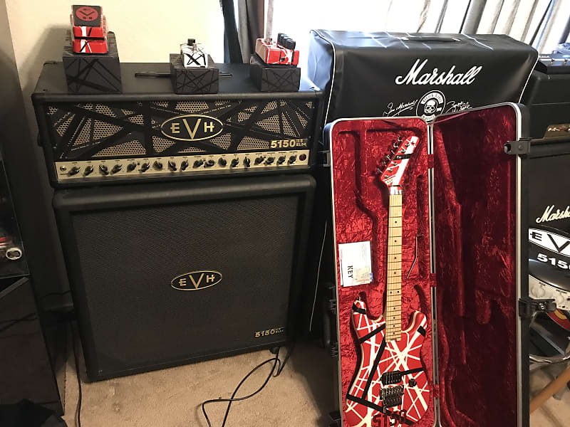 EVH 5150 el34 100w galf stack ,EVH Striped Series 5150 | Reverb